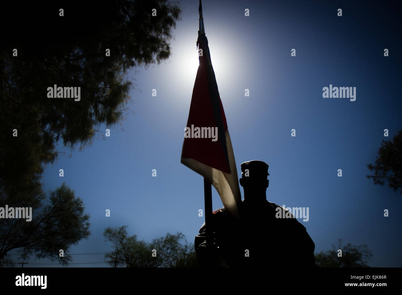 A Soldier with 2nd Squadron, 11th Armored Cavalry Regiment-Blackhorse ...