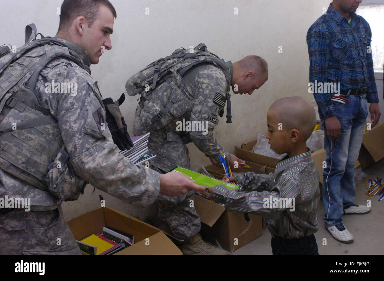 Spc. Ryan Satterfield of 3rd Plt., Headquarters and Headquarters ...