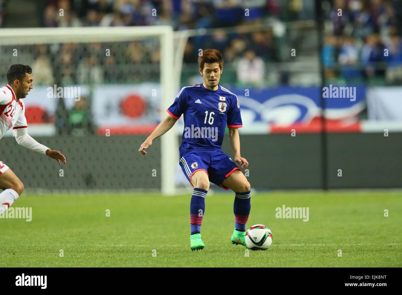 Oita Sports Park Stadium, Oita, Japan. 27th Mar, 2015. Hotaru Yamaguchi (JPN), MARCH 27, 2015 ...