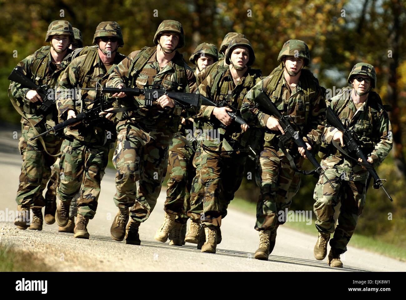 Reserve Officer Training Corps ROTC cadets from Indiana University ...