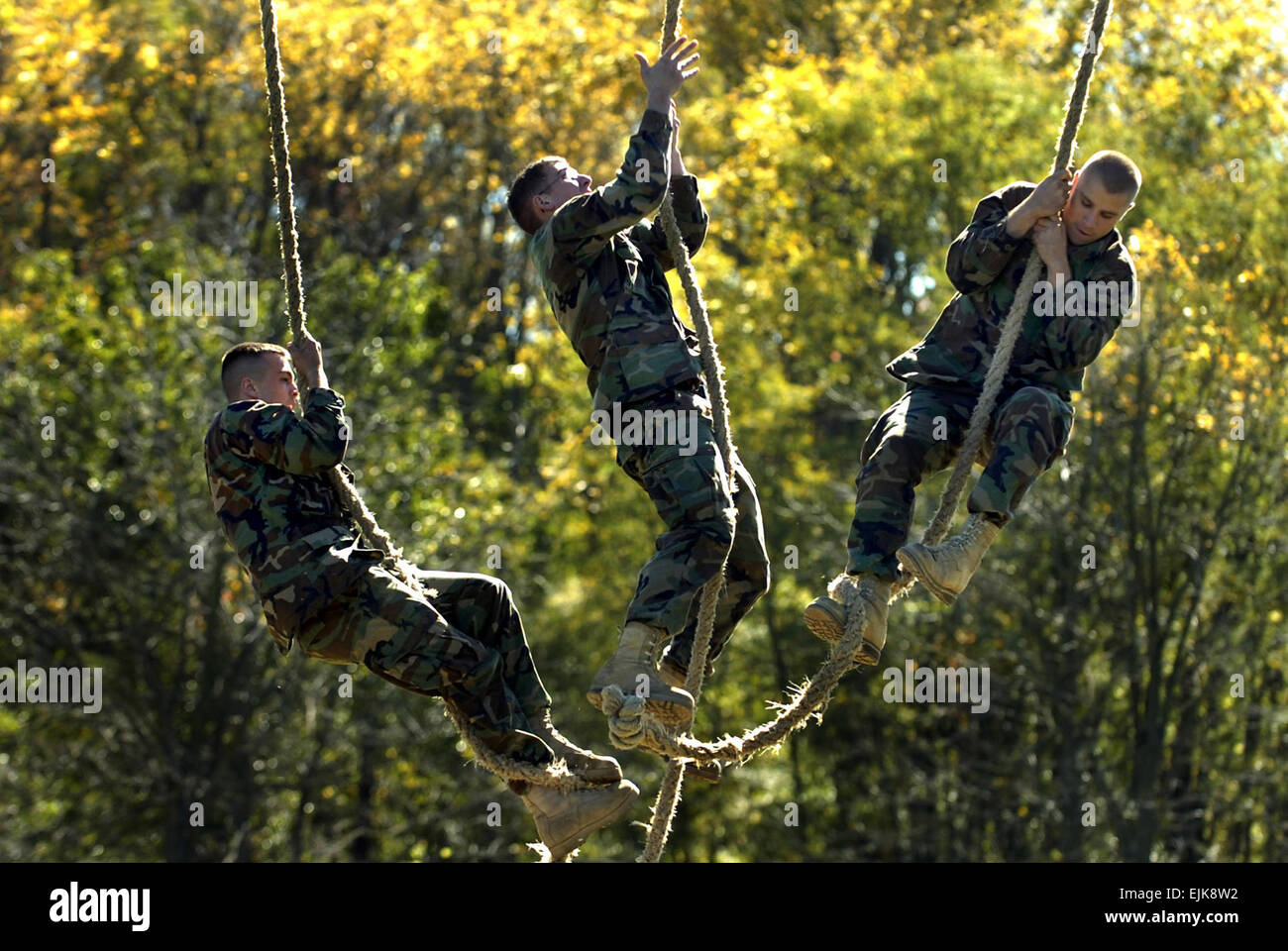 Reserve Officer Training Corps ROTC cadets of Eastern University ...