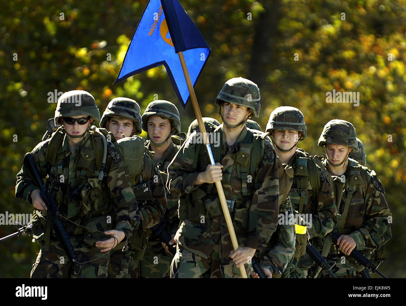 Reserve Officer Training Corps ROTC cadets from the Western Michigan ...