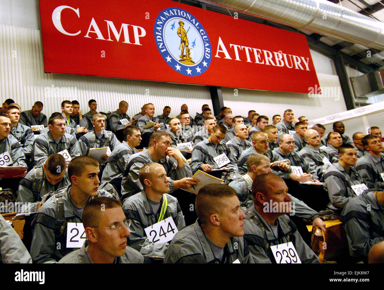 Members of the 76th Infantry Brigade Combat Team Indiana Army National ...