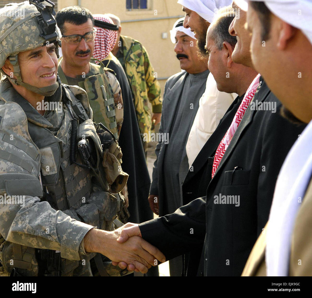 U.S. Army Lt. Col. Christopher Vanek, task force commander of 1st ...