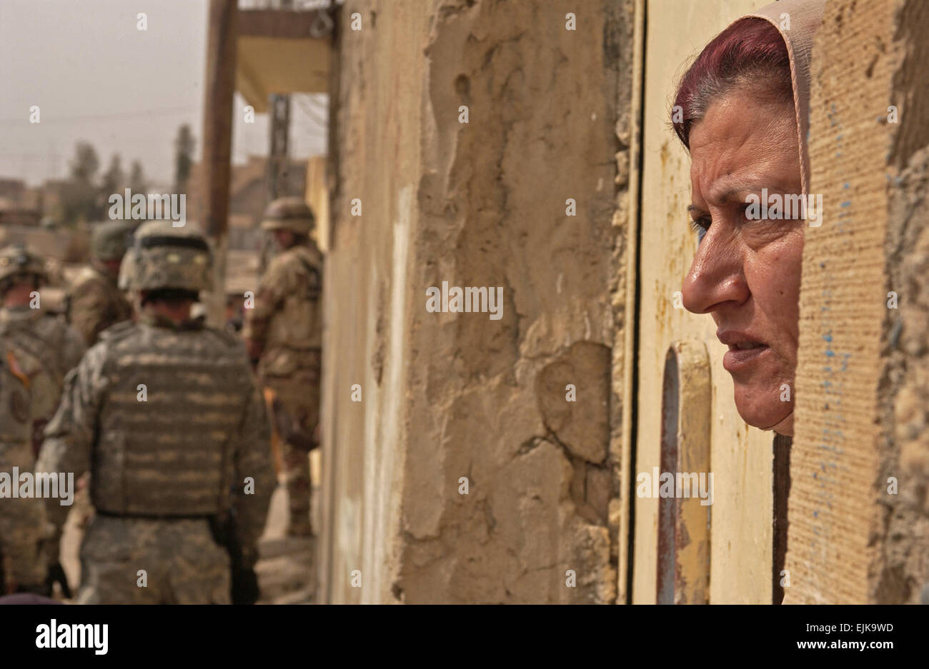 Iraqi u s soldiers troop hi-res stock photography and images - Alamy