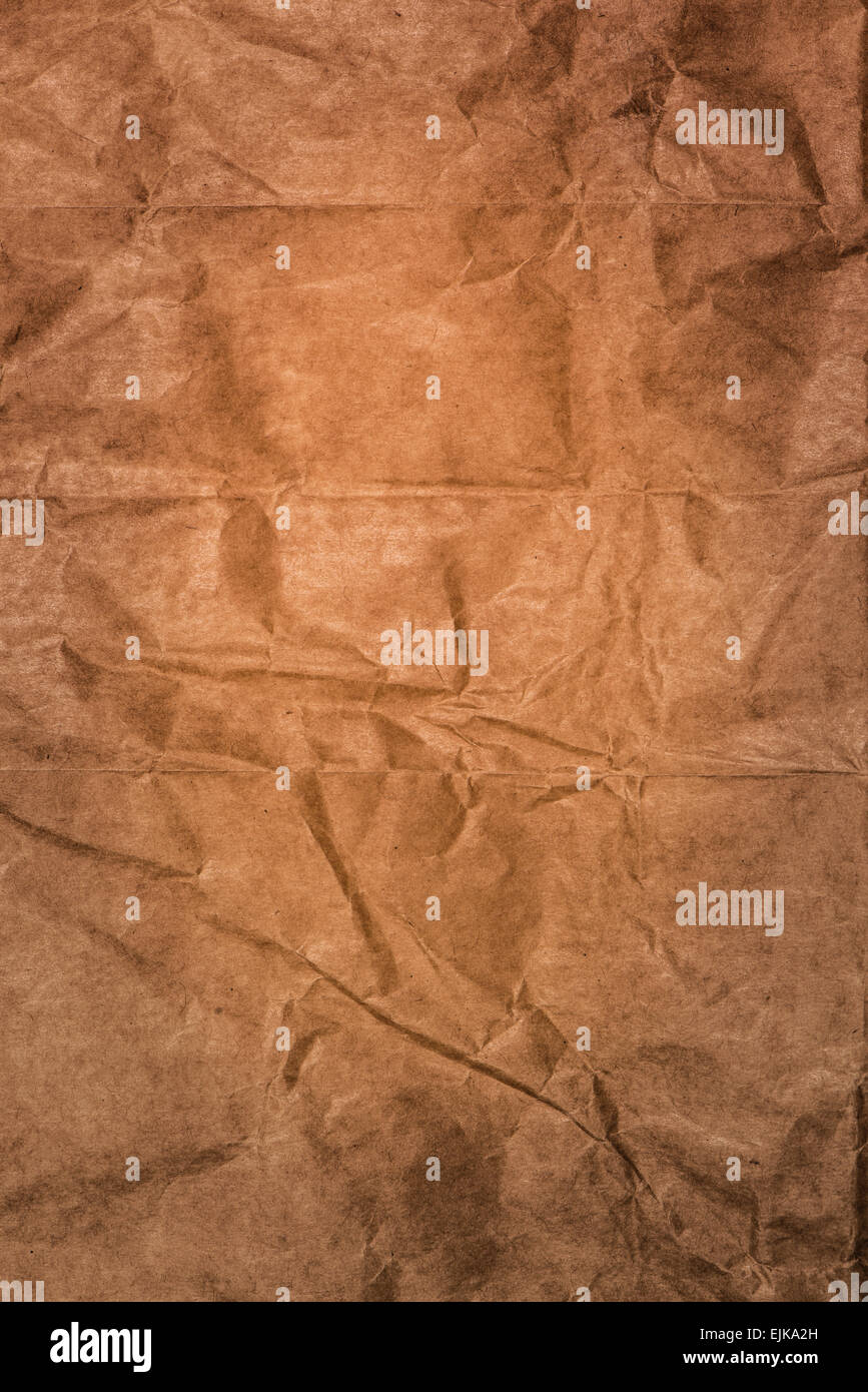 Closeup detail of old brown paper texture Stock Photo - Alamy