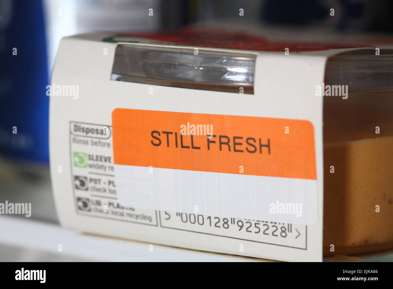 still fresh sign on food in fridge Stock Photo - Alamy