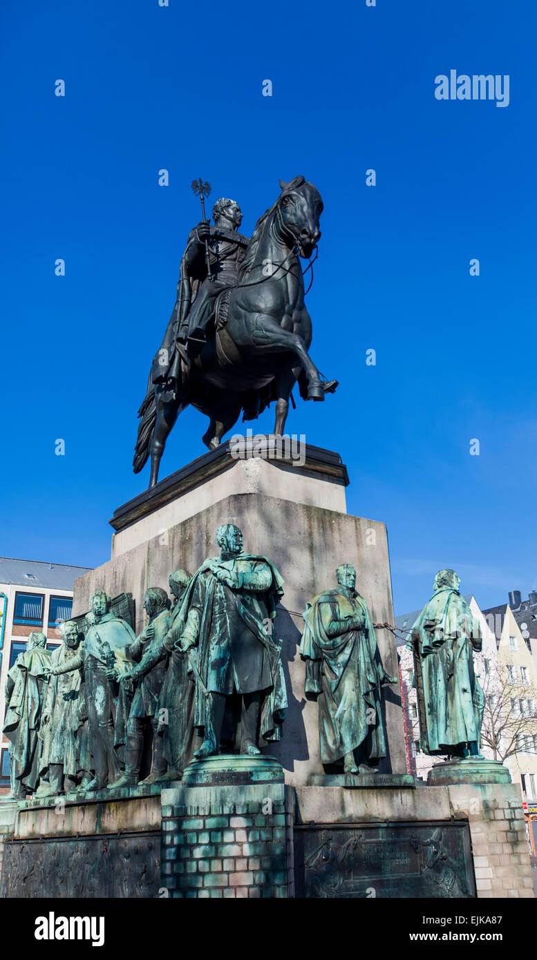 Emperor wilhelm monument rider statue hi-res stock photography and ...