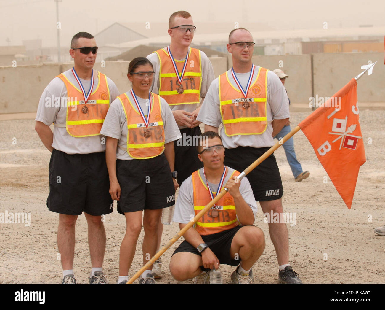 3rd place. FORWARD OPERATING BASE FALCON, Iraq The 3rd place team ...