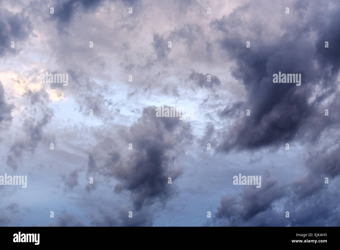 Dark ominous storm clouds. Dramatic sky Stock Photo - Alamy