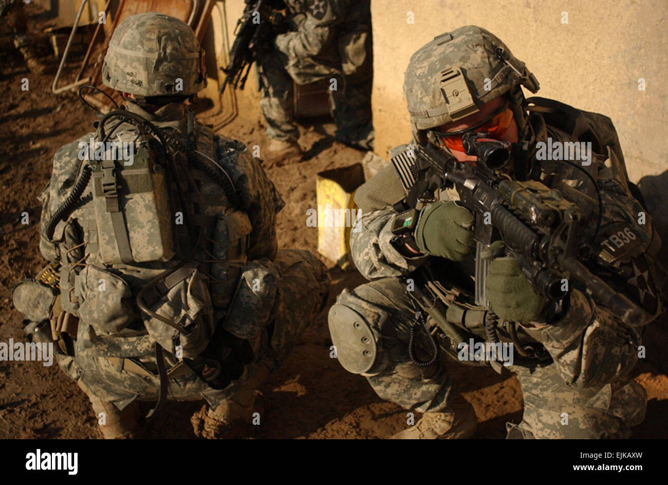 U.S. Army 1st Lt. Jacob Czekanski, from Black Hawk Company, 1st ...