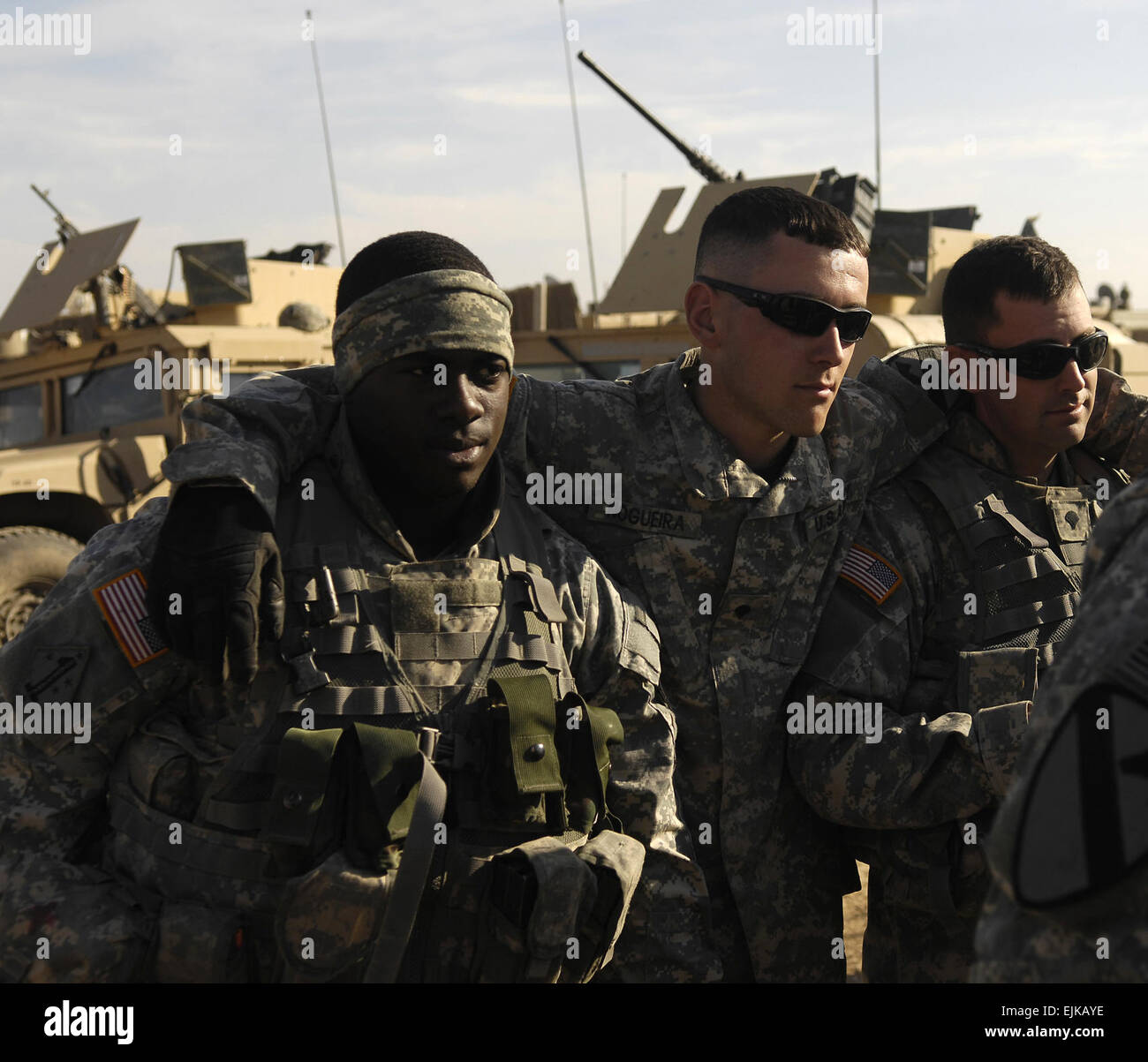U.S. Army Soldiers from Company D, 1st Cavalry Division, 12th Infantry ...