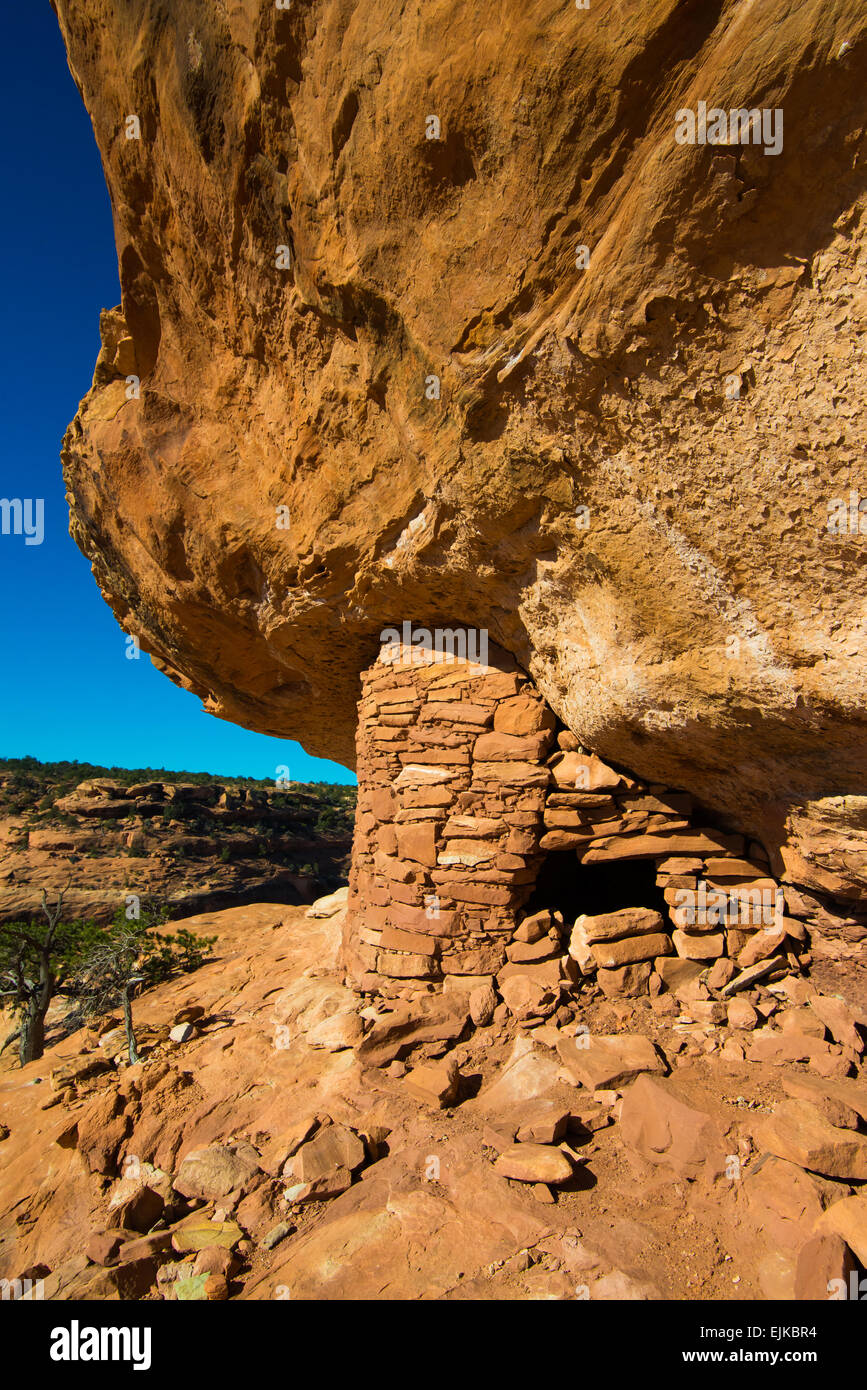 The Citadel Anasazi Ruin on Cedar Mesa in Southeastern Utah Stock Photo ...