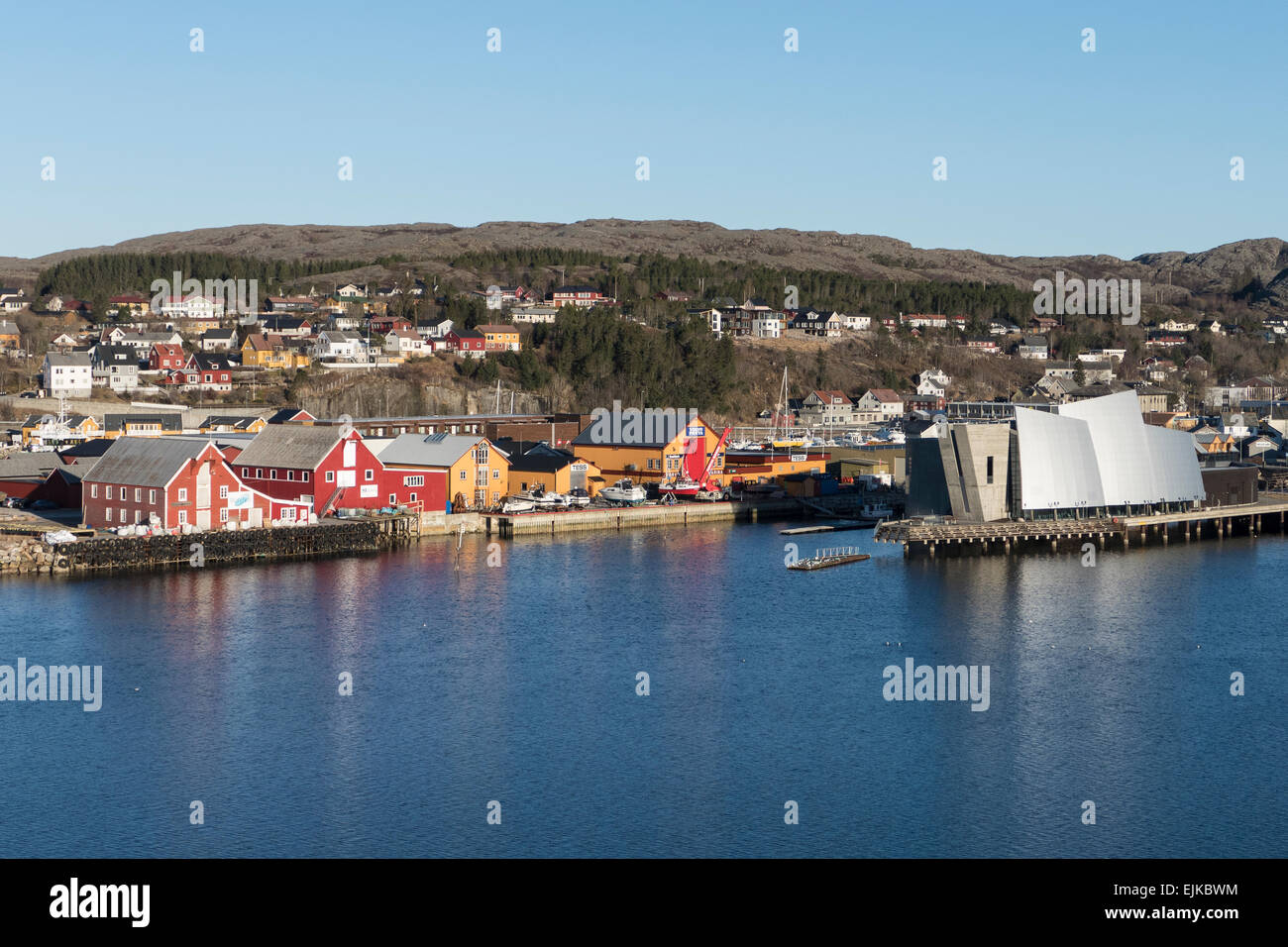 Norway, Nord Trøndelag, Rørvik fishing village Stock Photo - Alamy