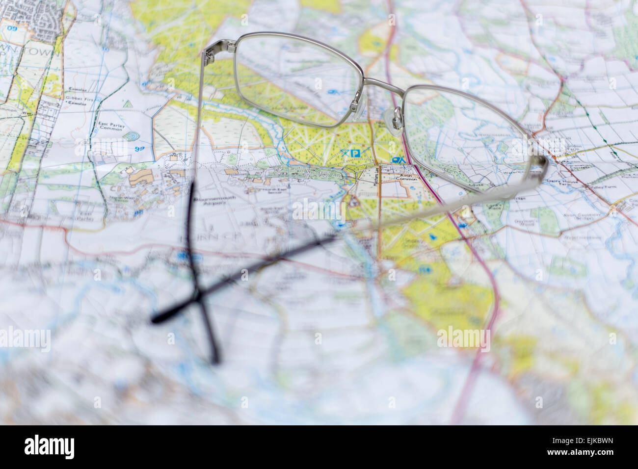 Map reading concept hi-res stock photography and images - Alamy