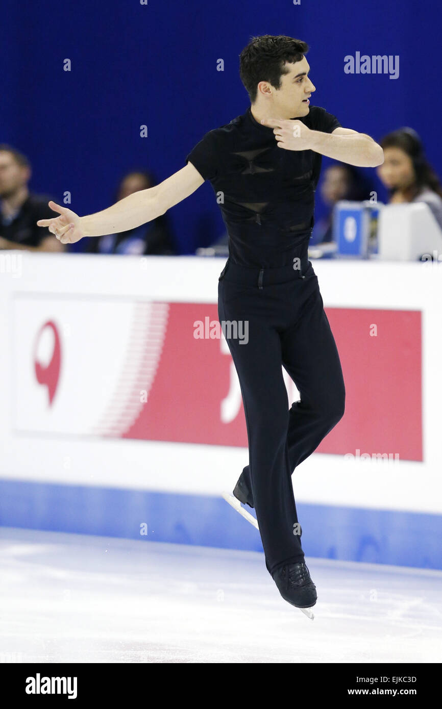 Shanghai, China. 27th Mar, 2015. Javier Fernandez (ESP) Figure Skating ...