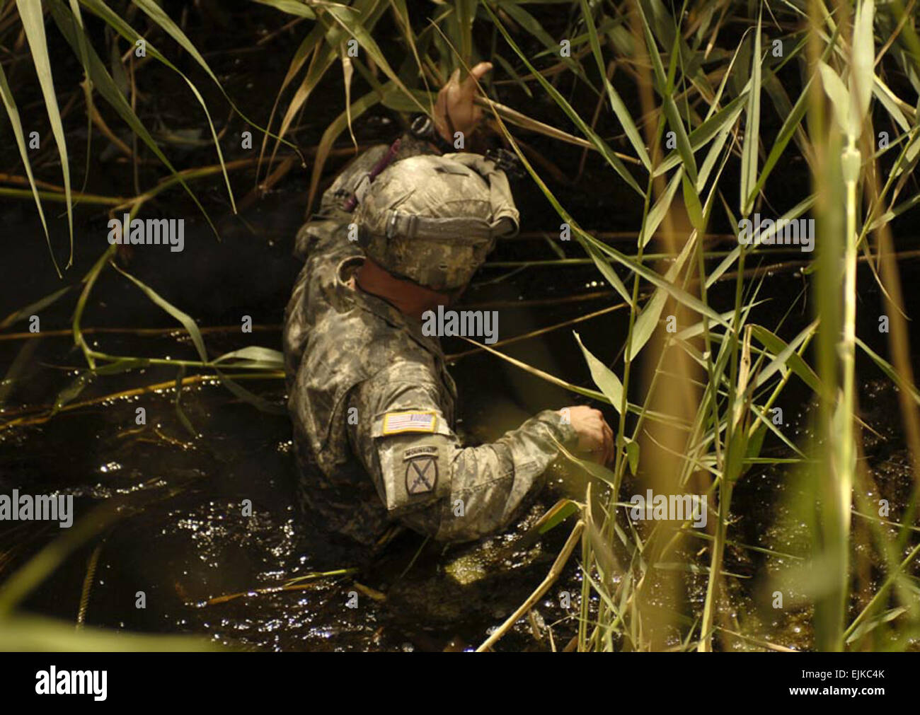 A U.S. Army Soldier attached to the 4th Battalion, 31st Infantry ...