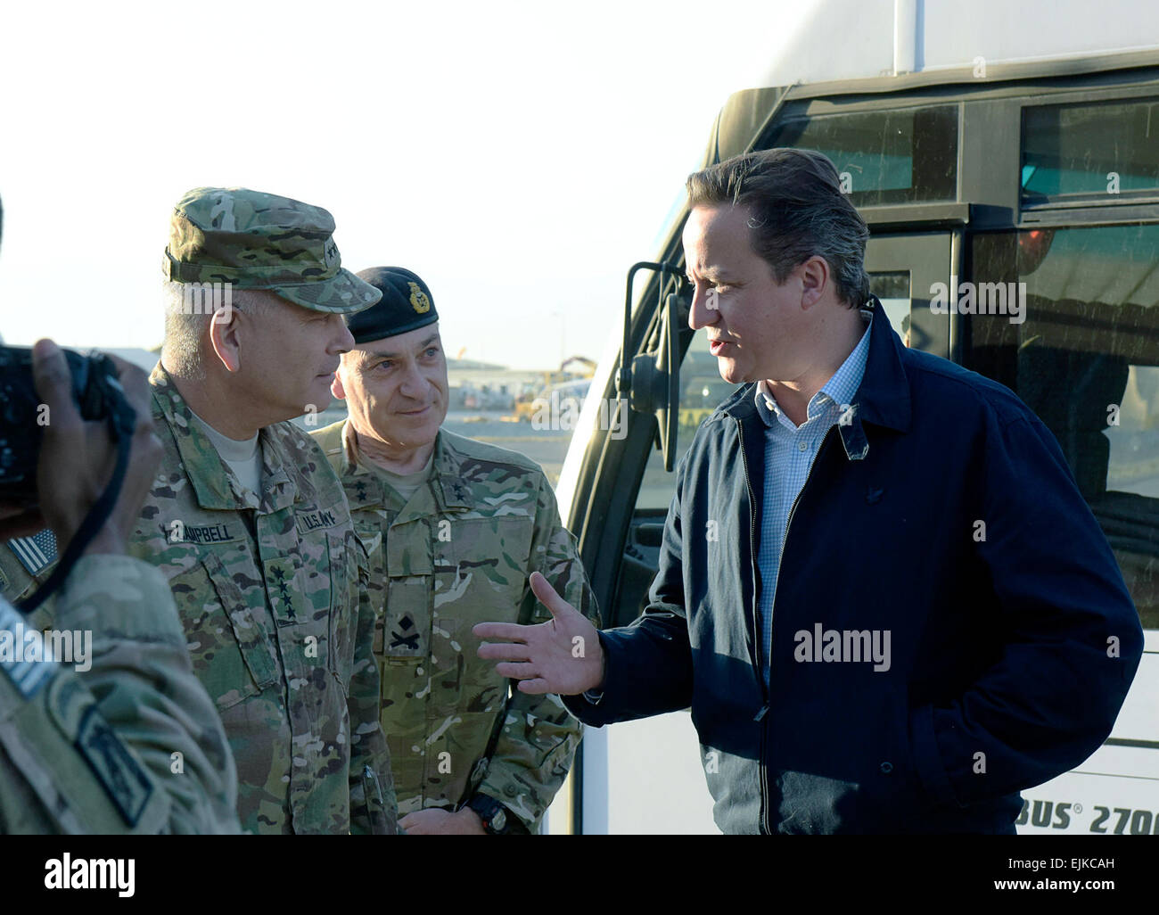 U.S. Army Gen. John F. Campbell, commander, International Security ...