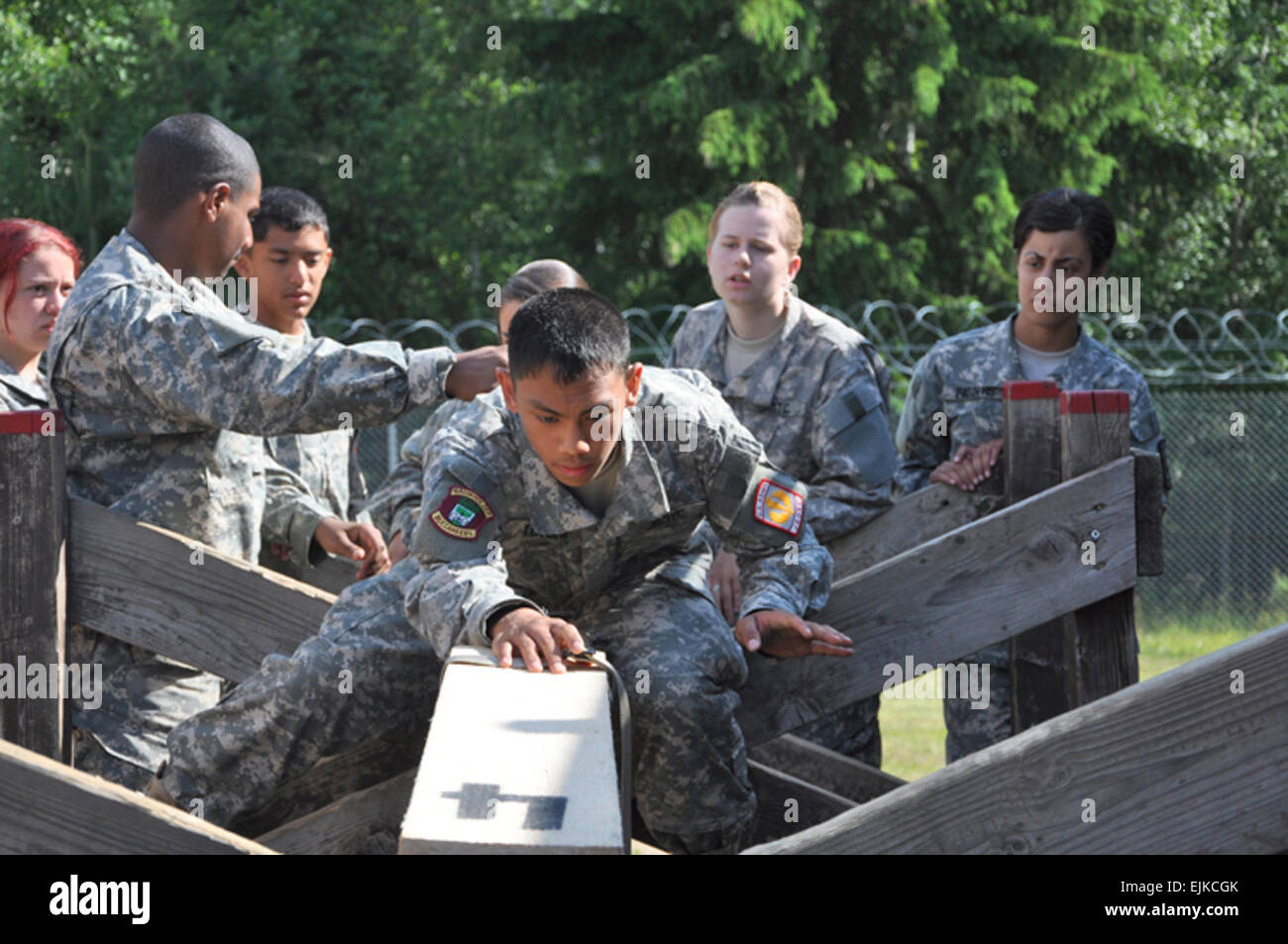 Leadership reaction course hi-res stock photography and images - Alamy