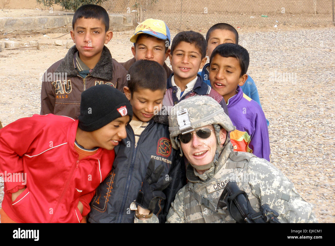 Cpl. Adam Cross, with 81st Brigade Special Troops Battalion, 81st ...