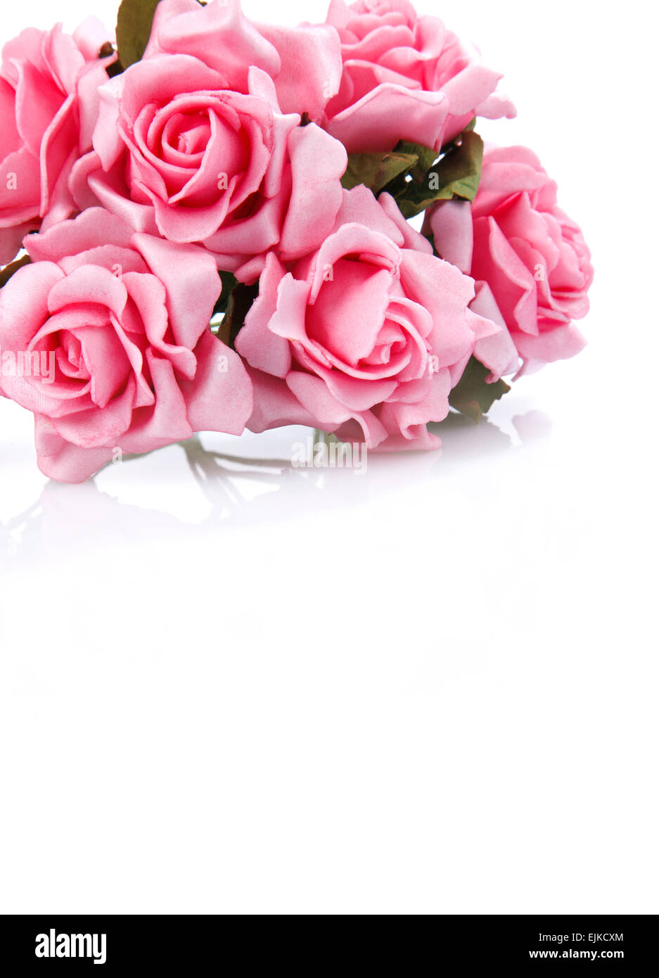 pink roses for greetings Stock Photo - Alamy