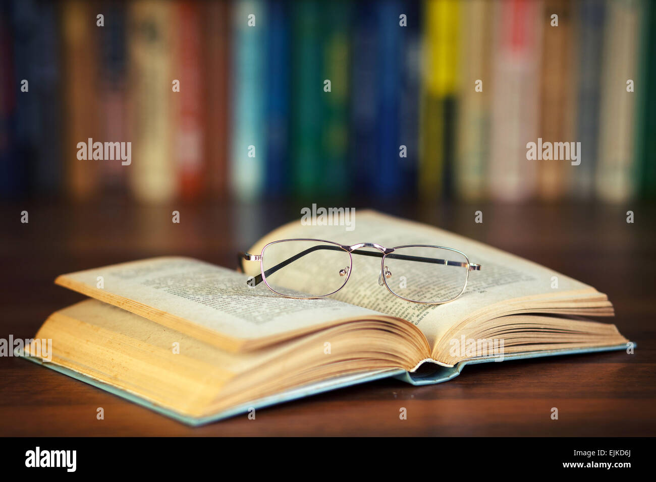 In the library Stock Photo - Alamy