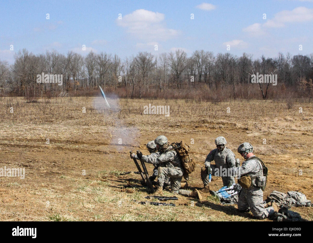 Solders assigned to Troop C, 1st Squadron, 33rd Cavalry Regiment, 3rd ...