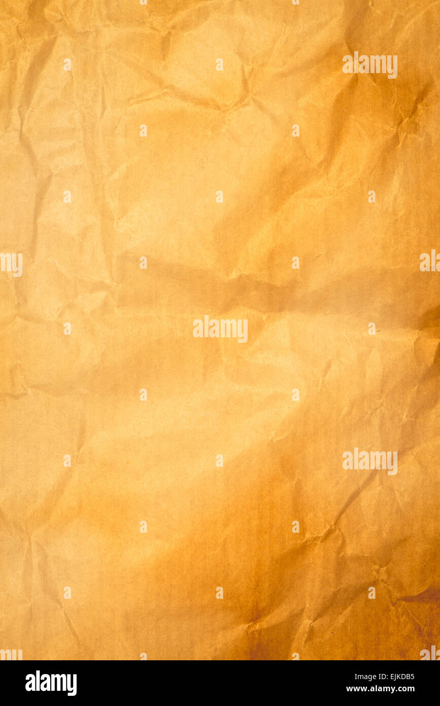 Closeup detail of old brown paper texture Stock Photo - Alamy