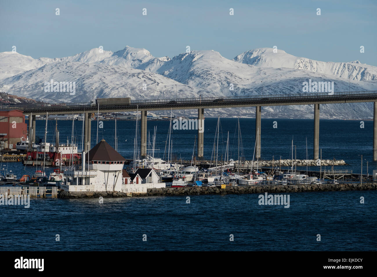 Tromso bridge hi-res stock photography and images - Alamy