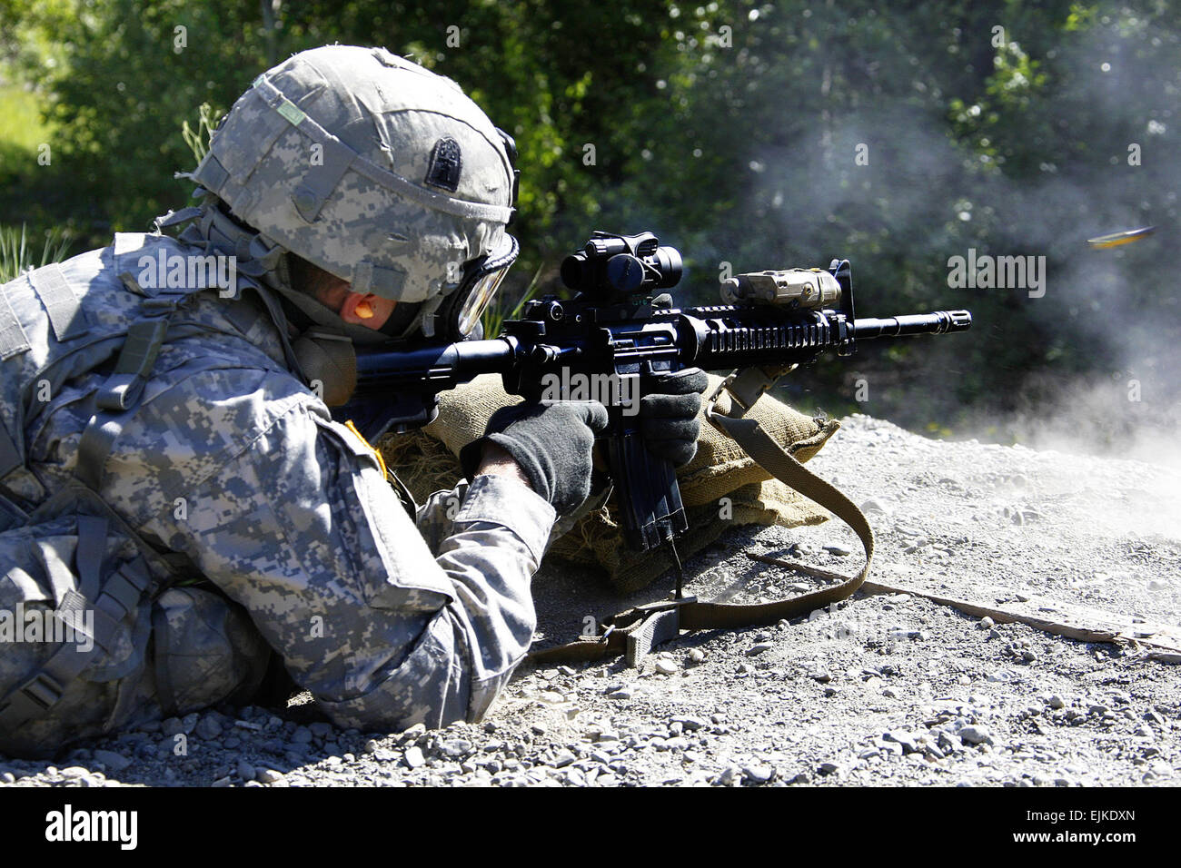 Army Pfc. James Sneed, B Company, 1st Battalion Airborne, 509th ...