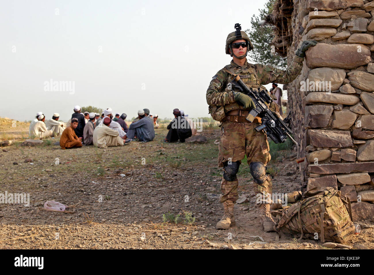 U.S. Army Spc. Paul Rodriguez, a combat infantryman with the 3rd ...