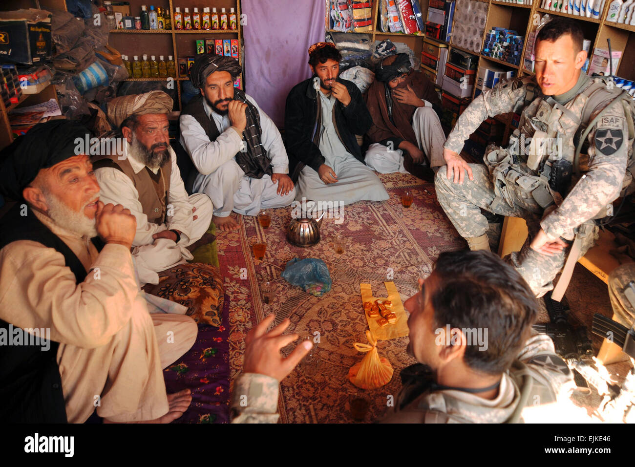 U s afghanistan fob wolverine zabul provence hi-res stock photography ...