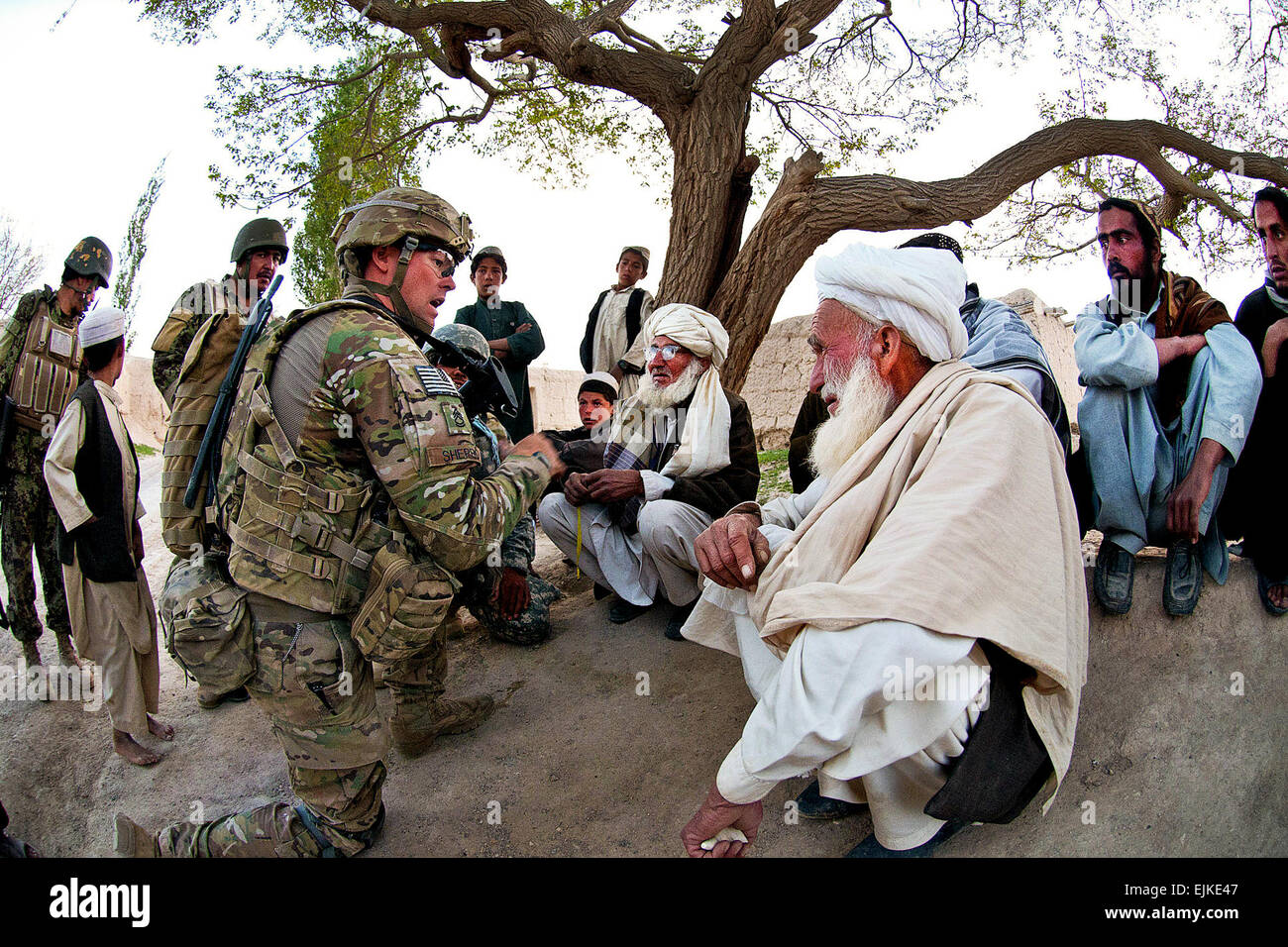 Sgt. 1st Class Scott Shepro, a platoon sergeant with the 82nd Airborne ...
