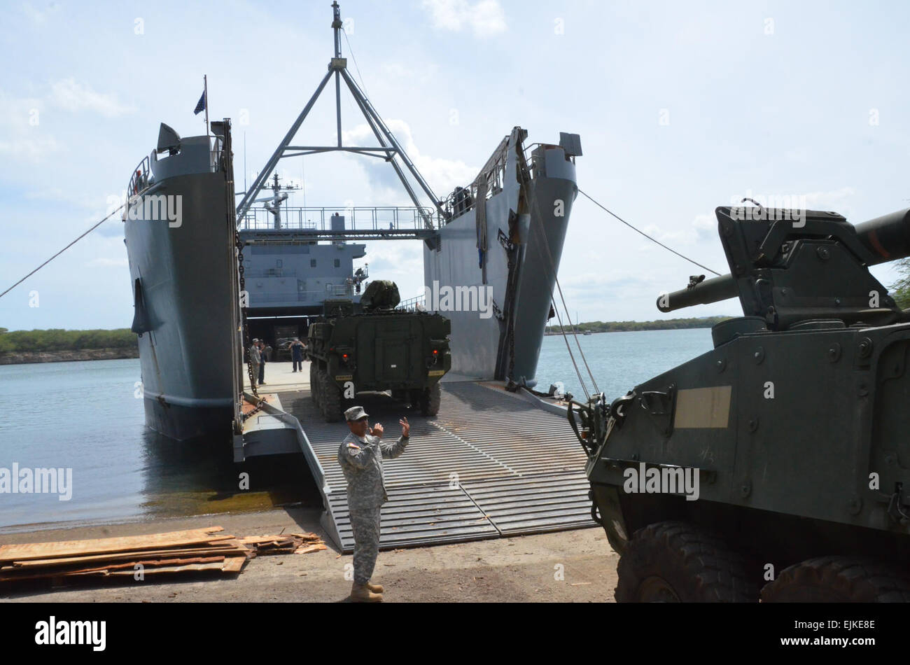 Sgt. 1st Class Ron Aguilar of HHC, 1st Battalion, 14th Infantry ...