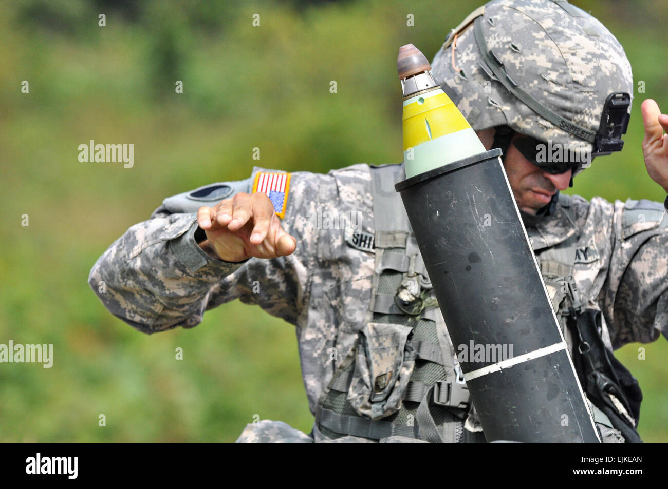 Soldiers of the Lynchburg-based 1st Battalion, 116th Infantry Regiment ...