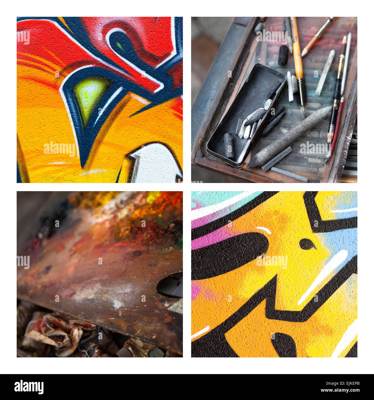 Graffiti detail Cut Out Stock Images & Pictures - Alamy