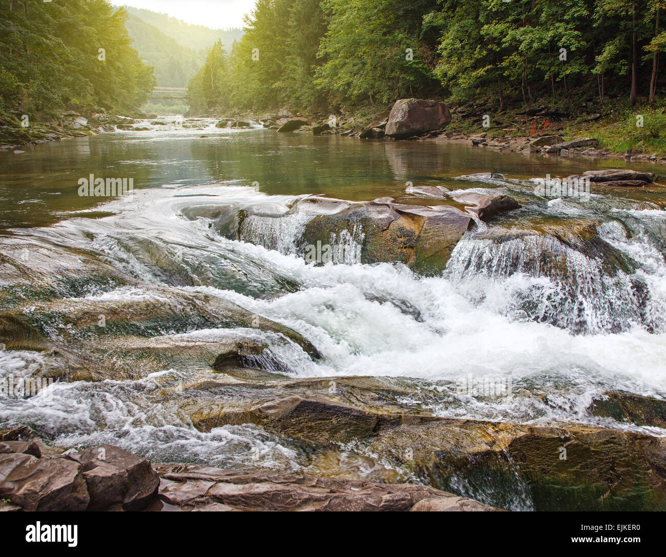 Beautiful clean stream water flowing hi-res stock photography and ...