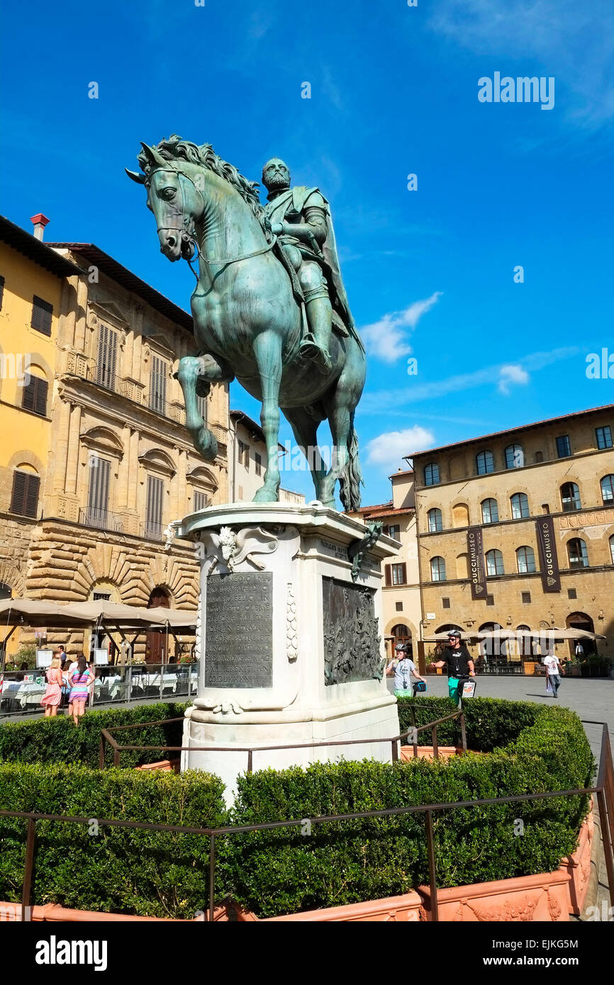 Cosimo Medici Statue Palazzo Vecchio Florence Italy IT Renaissance EU ...