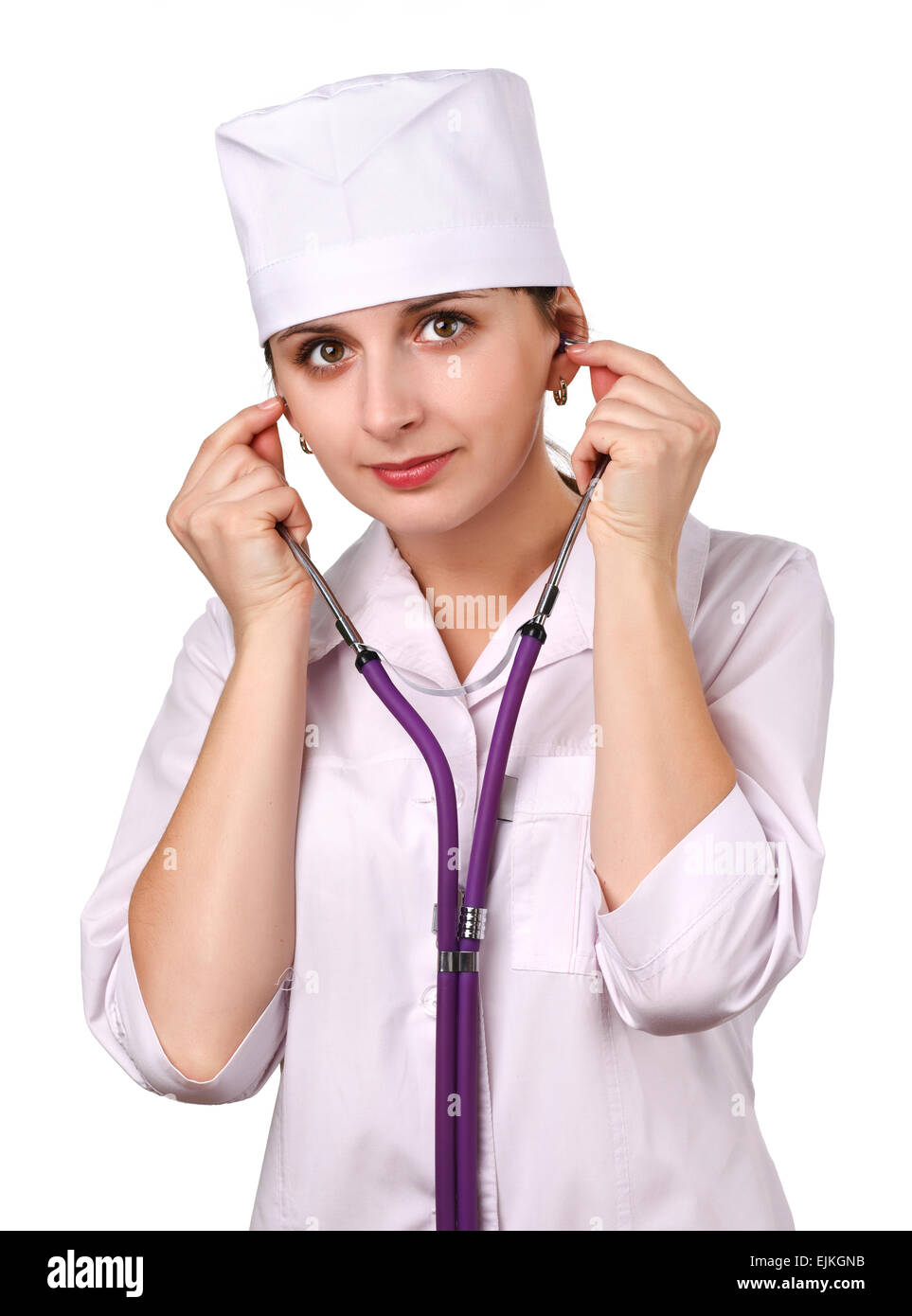 beautiful woman doctor Stock Photo - Alamy