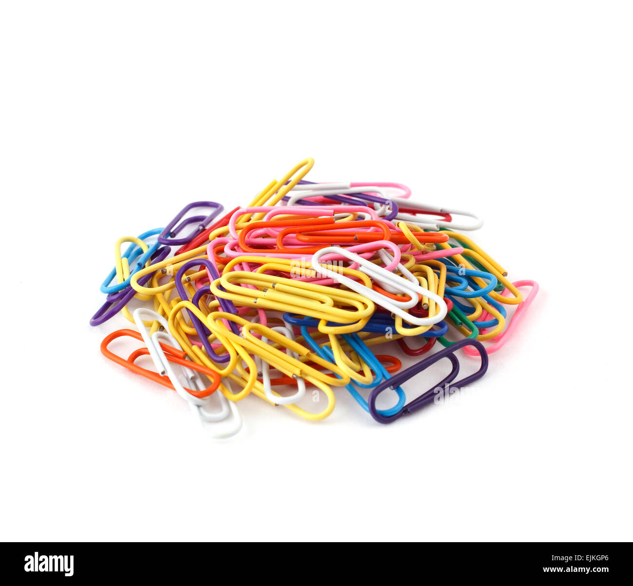 colored paper clip Stock Photo - Alamy