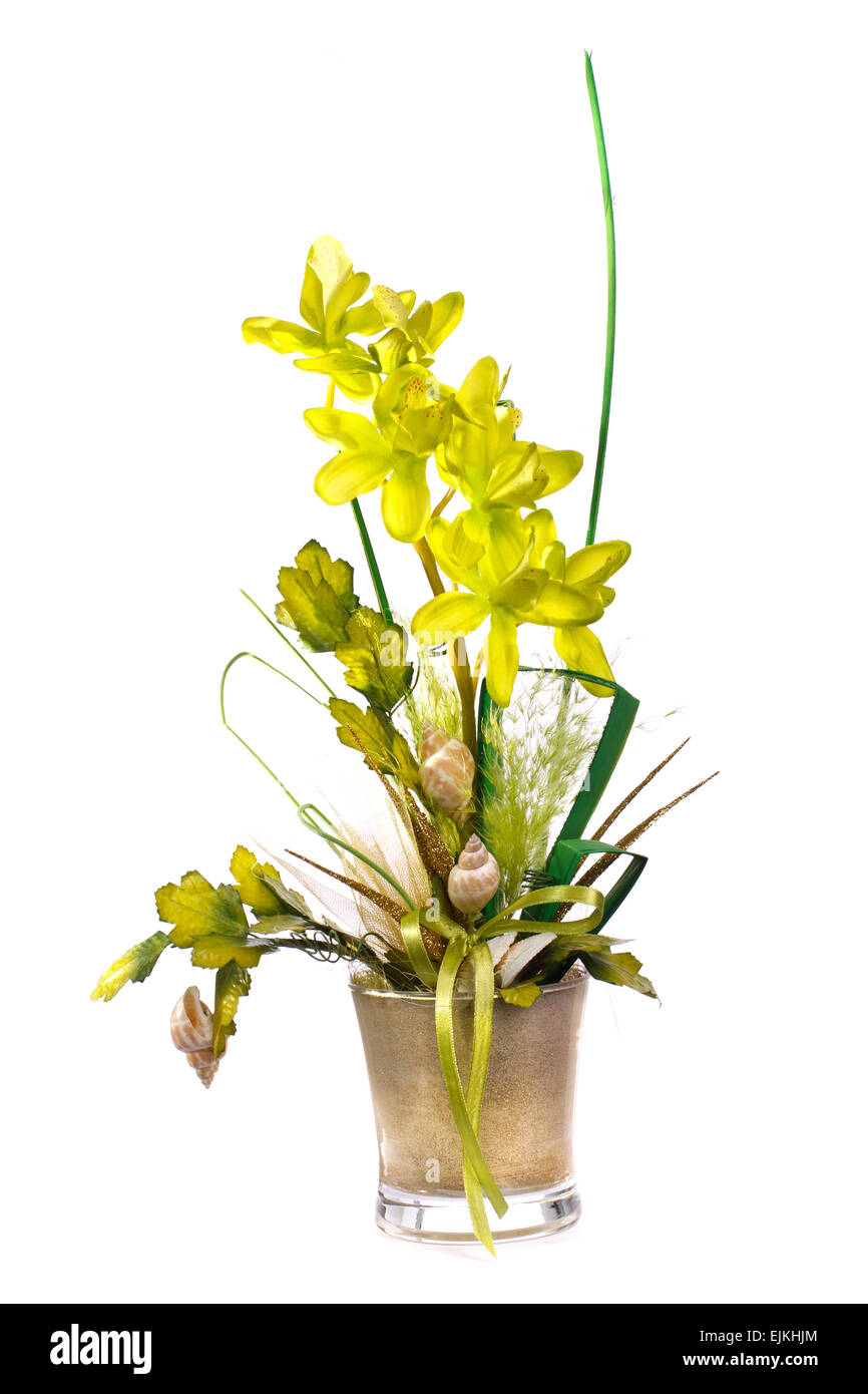 Top view flower arrangement Cut Out Stock Images & Pictures - Alamy