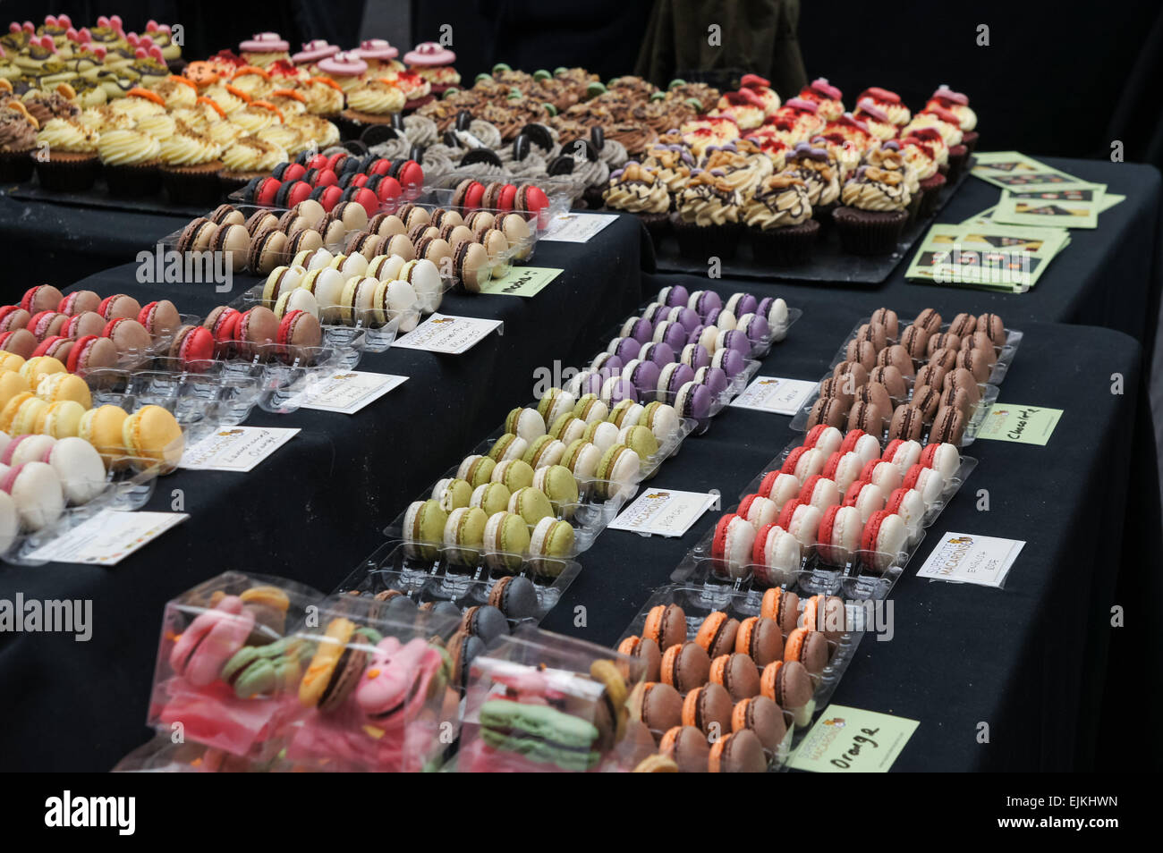Sweets and biscuits fair hi-res stock photography and images - Alamy