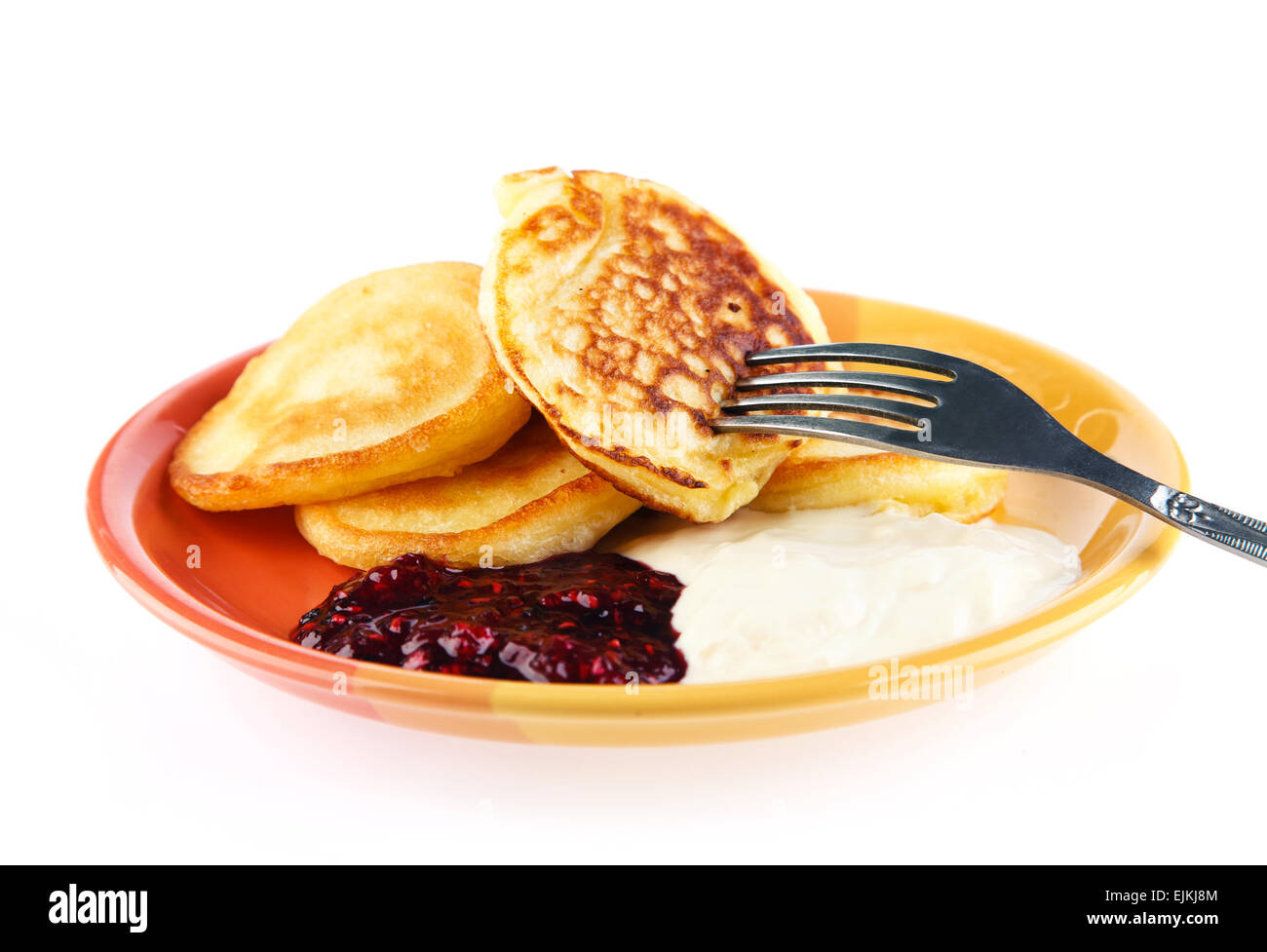 Crumpets and jam hi-res stock photography and images - Alamy