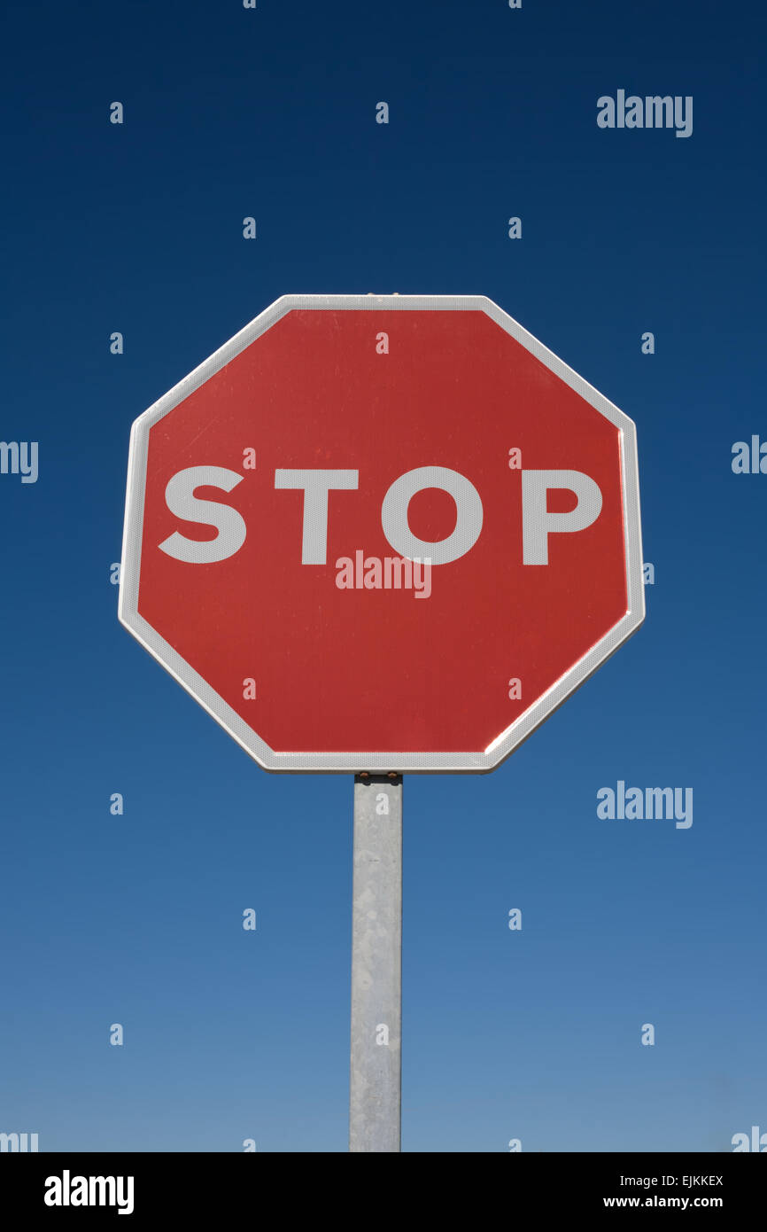 European stop sign hi-res stock photography and images - Alamy