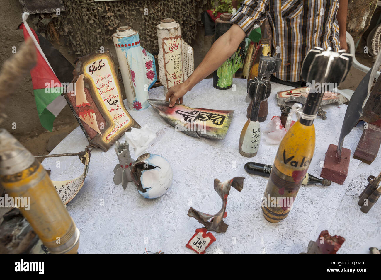 Gaza, Gaza, Palestinian Territories. 6th Oct, 2014. Mohammed al-Zamar ...