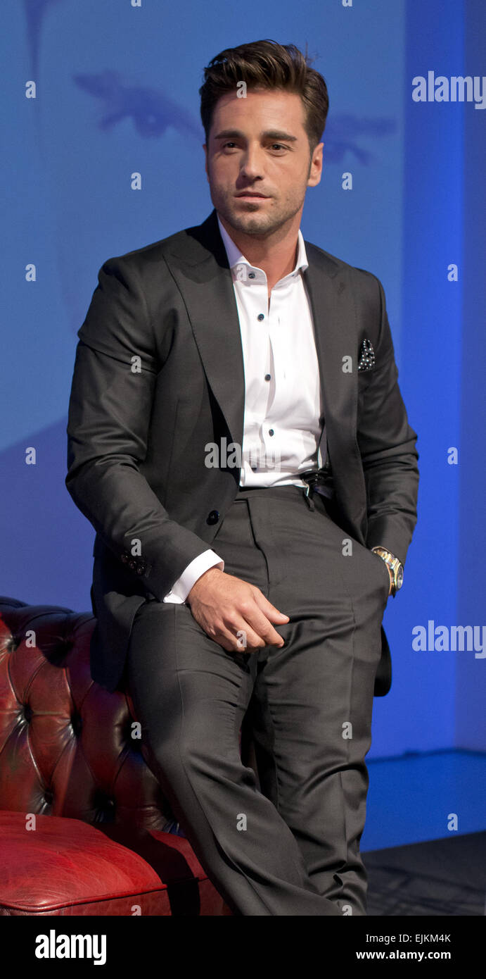 Spanish pop singer David Bustamante attends a press conference for his ...