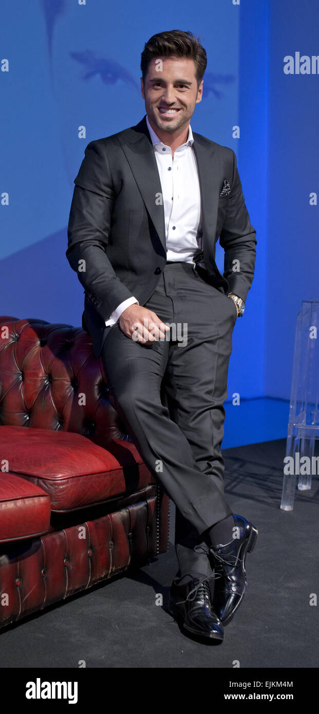 Spanish pop singer David Bustamante attends a press conference for his ...