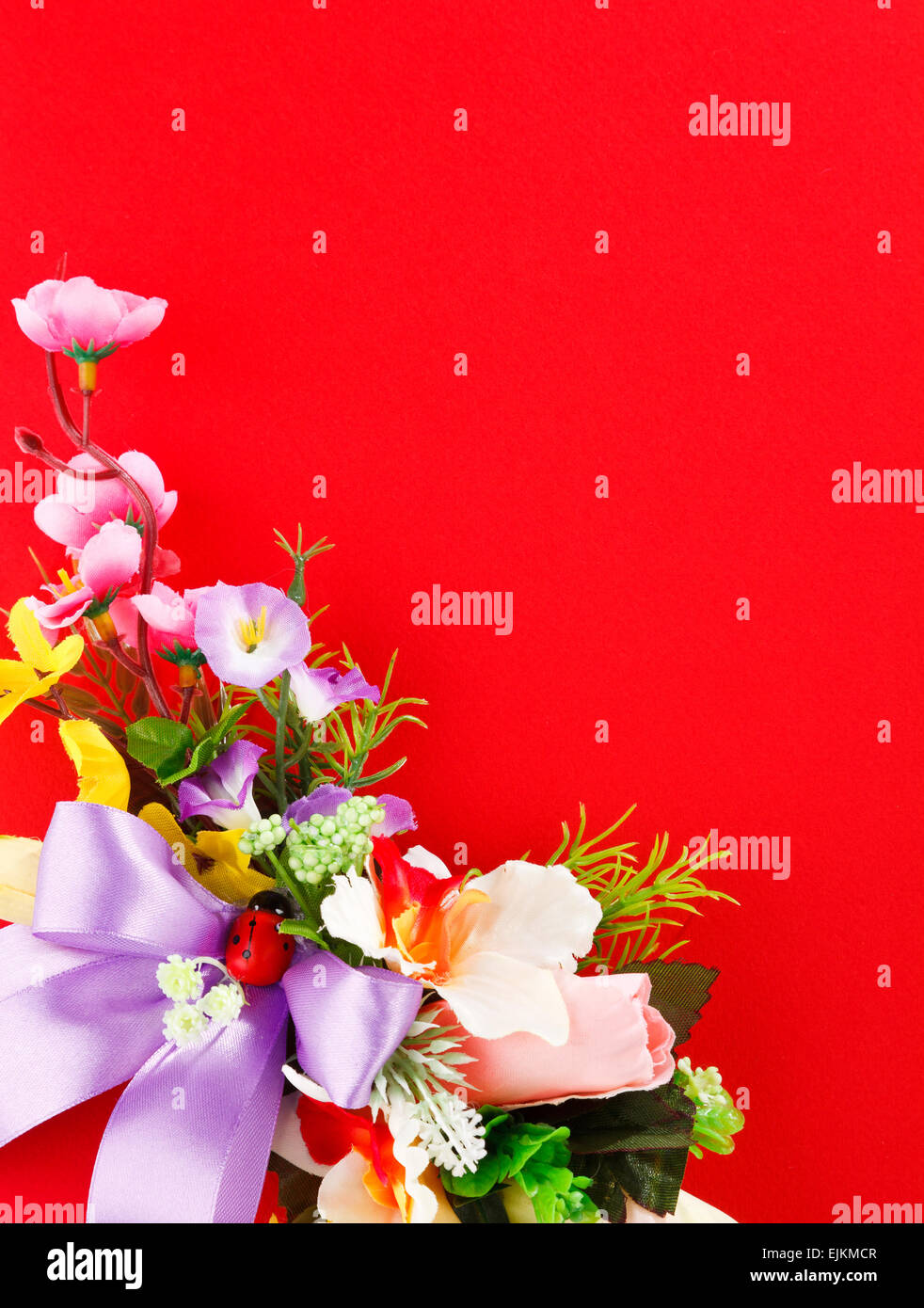 flower arrangement for greetings Stock Photo - Alamy