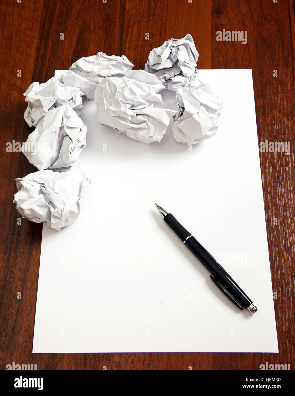 White writing paper hi-res stock photography and images - Alamy