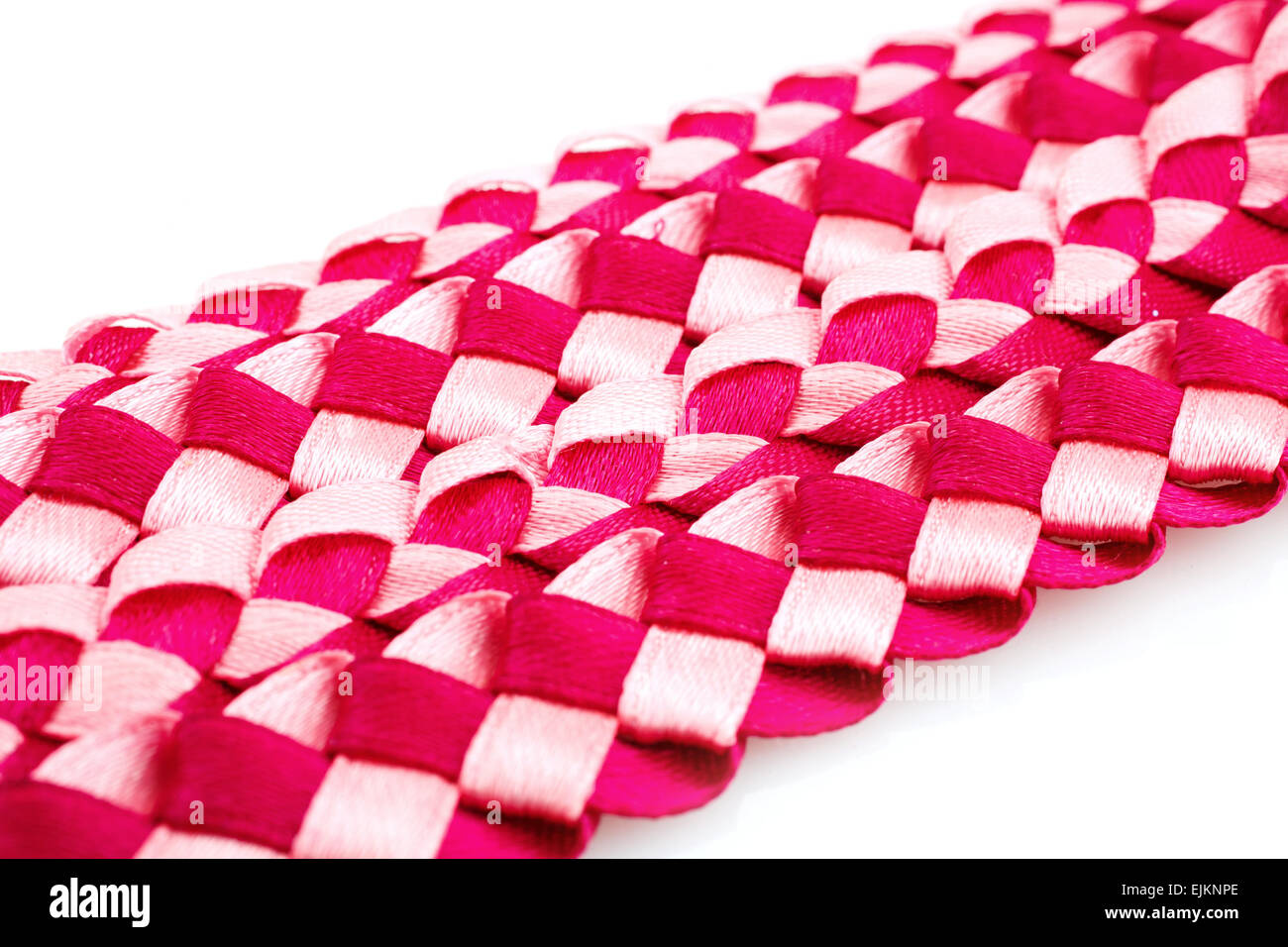 intertwined red fabric Stock Photo - Alamy